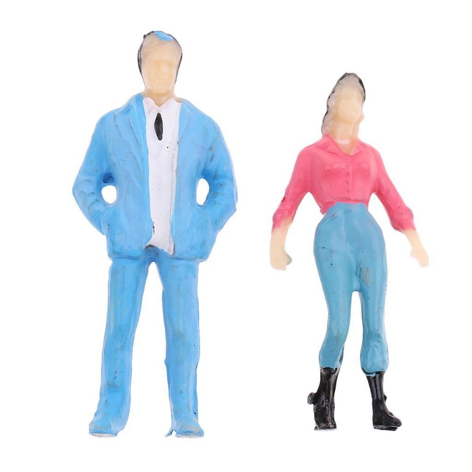 People Figure Model Layout HO Scale Painted for Street | eBay Australia