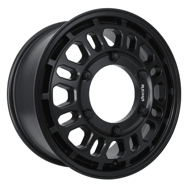 Reika R35V RAMBLER 3500 Wheels 17x8 (89, 6x205, 161.1) Black Rims Set ...