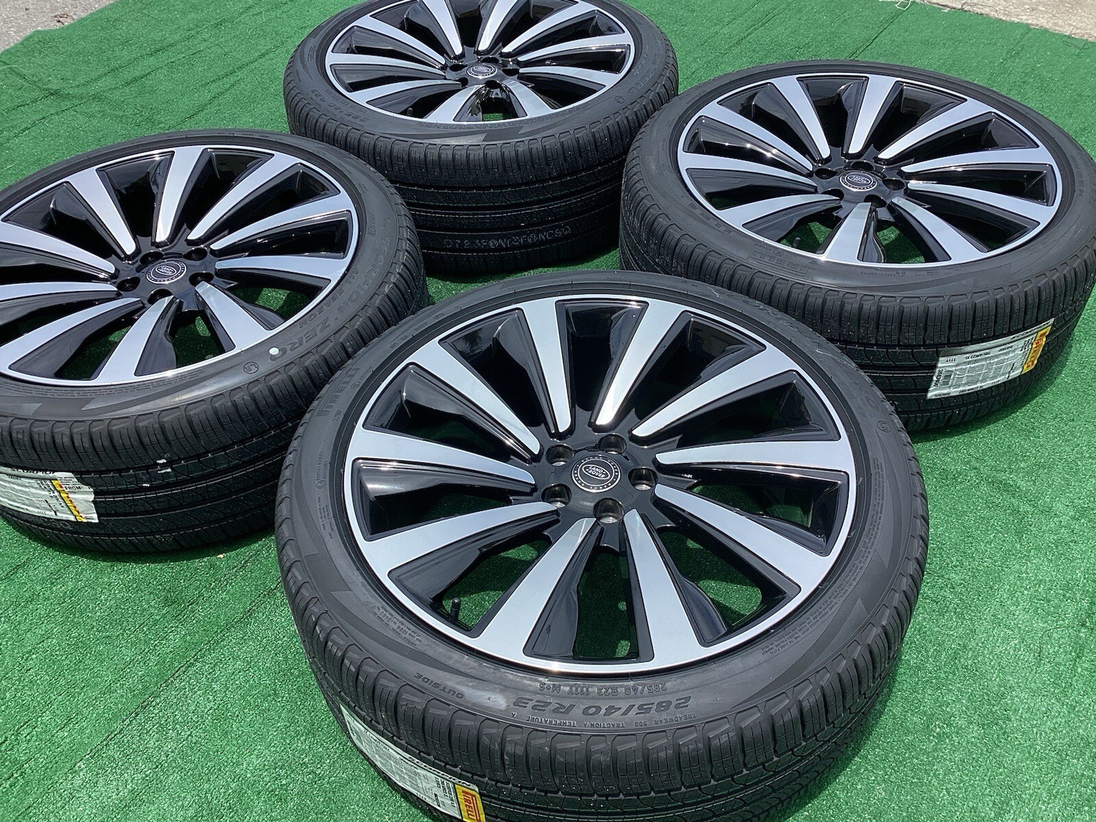 23" Range Rover SV Style Wheels | Pirelli OEM Tires | Land Rover | 23 ...