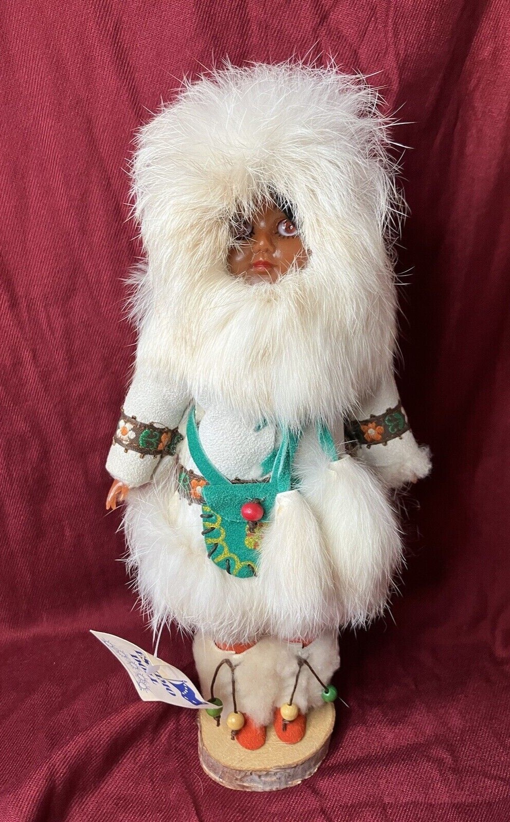 Vintage Eskimo Doll Custom of Alaska Made In Canada Handcrafted Eyes Open/Close | eBay
