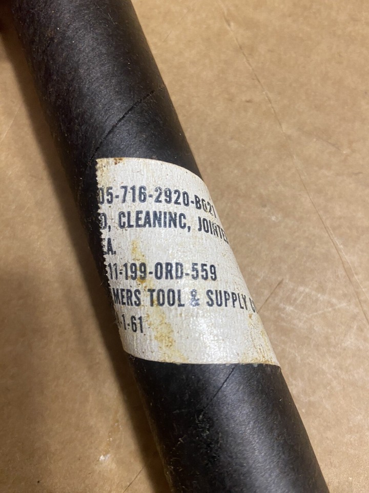 Vintage M10 Cleaning Kit for M1 Garand w Buttstock Storage Pouch USGI ...