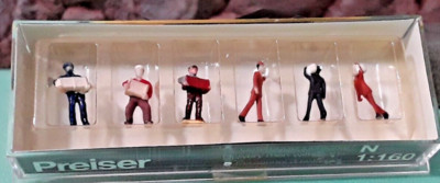 Preiser Miniatures N Scale 1:160 - Delivery Men with Loads 79016 (NS-25 ...