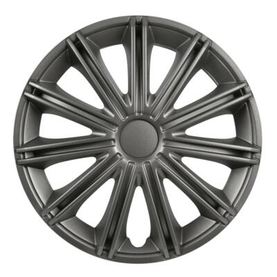 Black Dark 4 Wheel Rim Covers 14 Inches Car ABS Shockproof with Sealing ...