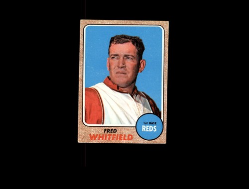 1968 Topps 133 Fred Whitfield EX #D850317 | eBay