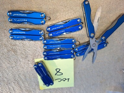 QTY 1 LEATHERMAN P4 SQUIRT BLUE Multi Tool COLLECTORS GREAT GIFT Loc 8 ...