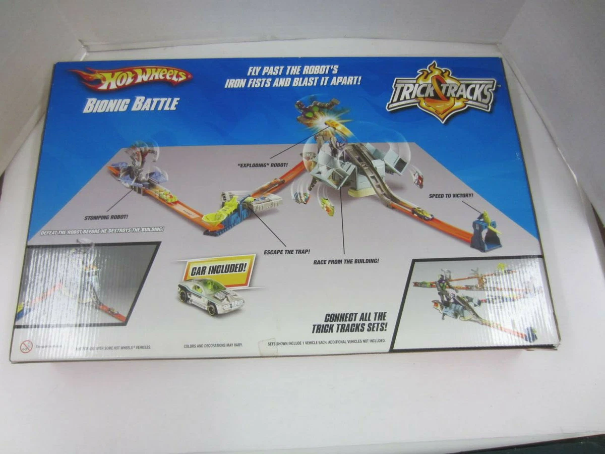 Hot Wheels Trick Tracks Bionic Battle