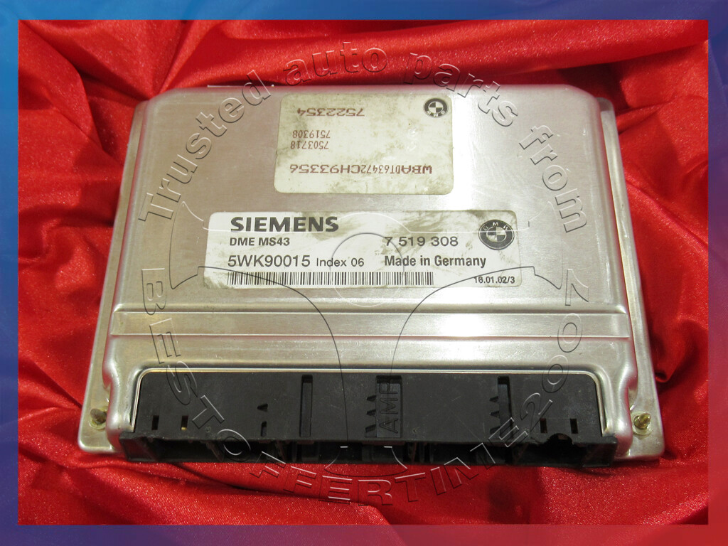 BMW E46 E39 E53 3 5 X5 series 3.0i M54 ENGINE ECU MODULE DME MS43 EWS ...