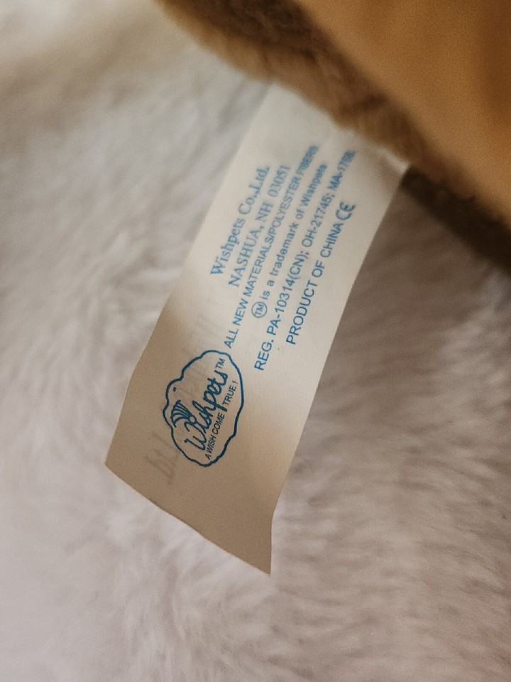 2001 Wishpets Co. Buff Plush Stuffed Animal Buffalo Bison No 82008 | eBay