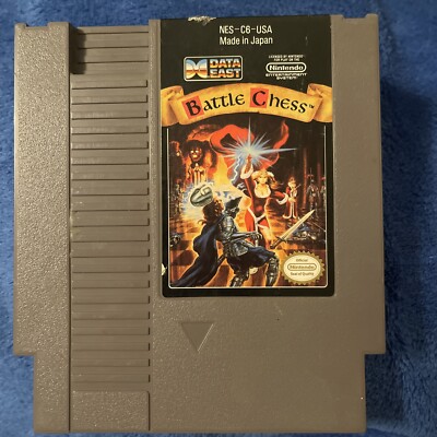 Battle Chess Nintendo Entertainment NES Authentic | eBay