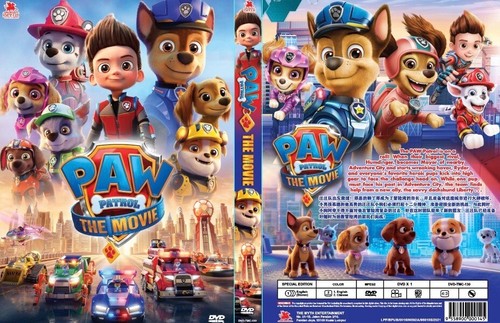PAW Patrol the Movie ~ All Region ~ Brand New & Factory Seal ~ Anime ...