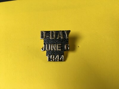 D-DAY NORMANDY INVASION 6 JUNE 1944 HAT/LAPEL PIN | eBay