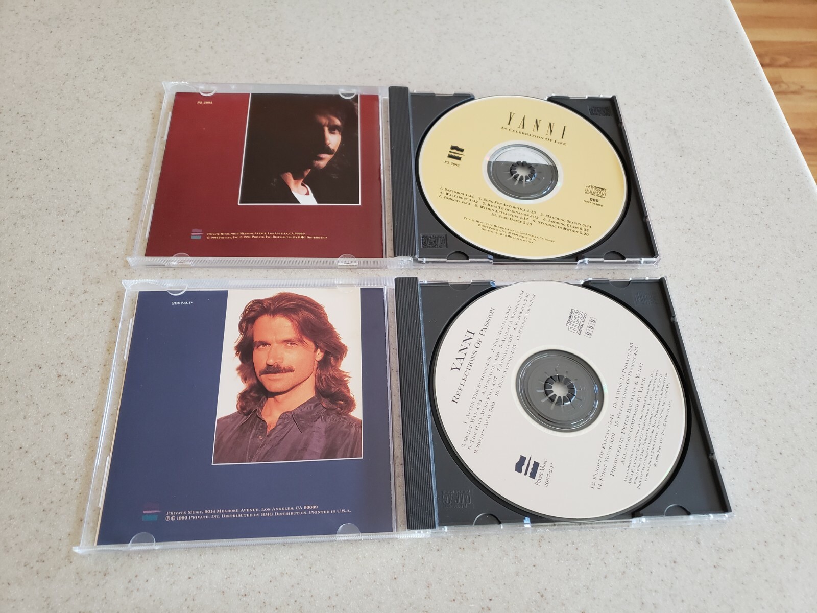 Yanni Reflections of Passion/Celebration of Life | eBay
