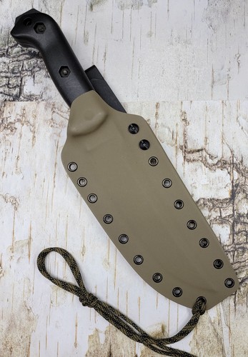 KYDEX SHEATH FOR BECKER BK5 MAGNUM CAMP KNIFE, HANDMADE, w DROP CLIP ...