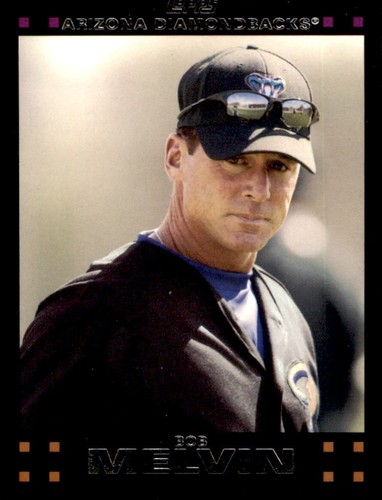 2007 Topps #257 Bob Melvin Arizona Diamondbacks | eBay
