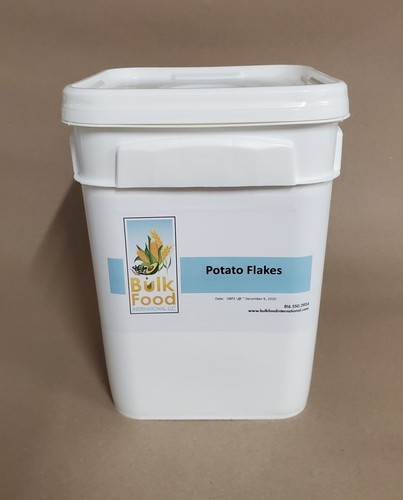 BULK-Instant Potato Flakes-Dehydrated-4 Gallon Bucket-Long-Term Storage ...