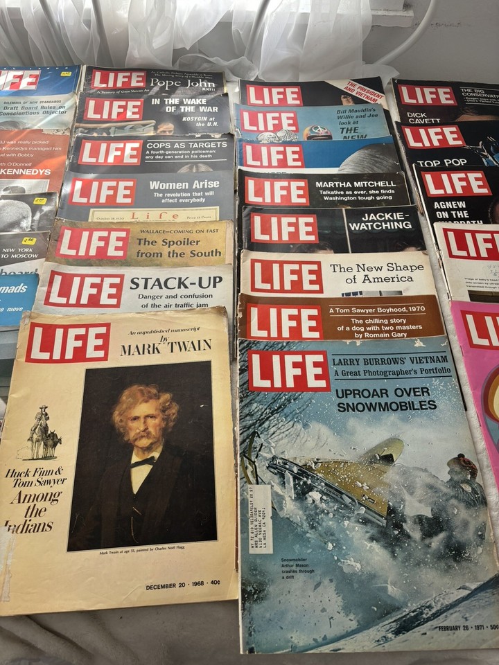 Huge Lot Of Vintage Time Magazines Marilyn Monroe Etc. | eBay