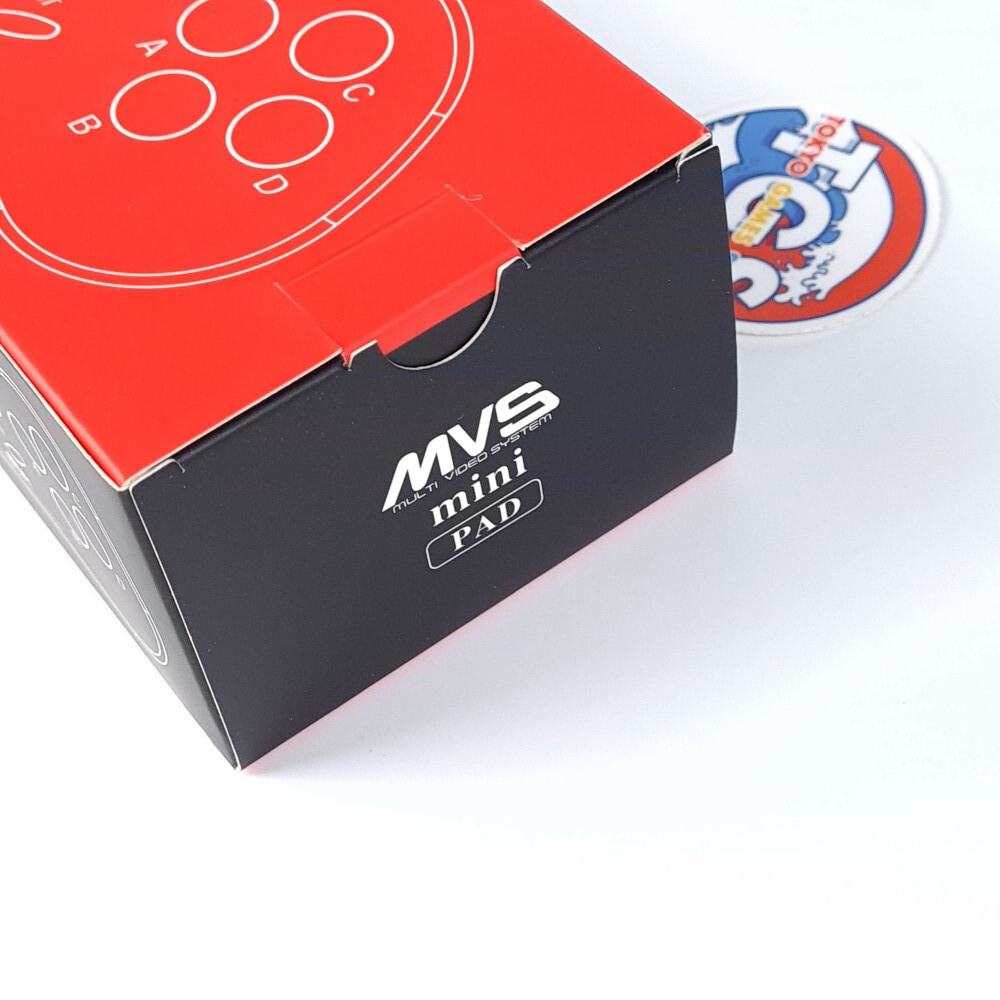 MVS MINI PAD COMPATIBLE WITH NEO GEO MINI - SNK (RED) New (Controller ...