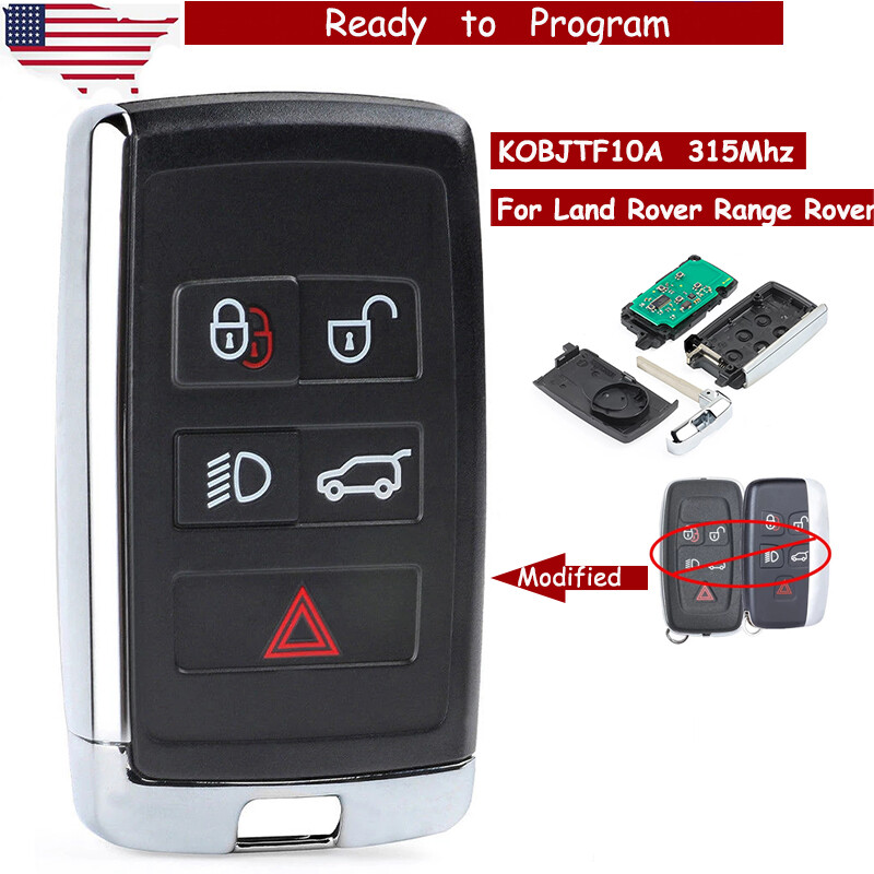 Upgraded 315MHz Smart Remote Key Fob for Land Rover LR2 Range Rover ...