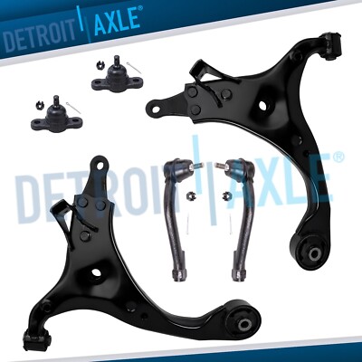Front Lower Control Arms Ball Joints Tierods for 2007 - 2010 Kia Optima ...