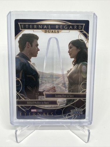 2023 UD MARVEL ETERNALS ETERNAL REGARDS DUEL PLEXI SP GEMMA CHAN ...