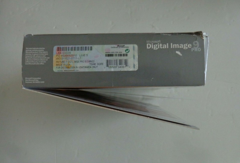 Microsoft Digital Image Pro 9.0 For Windows | eBay