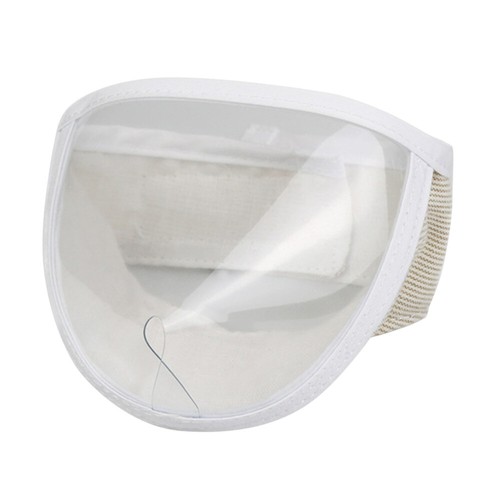 Pet Grooming Cover Kitten Muzzle Transparent Breathable Cat Face Mask ...