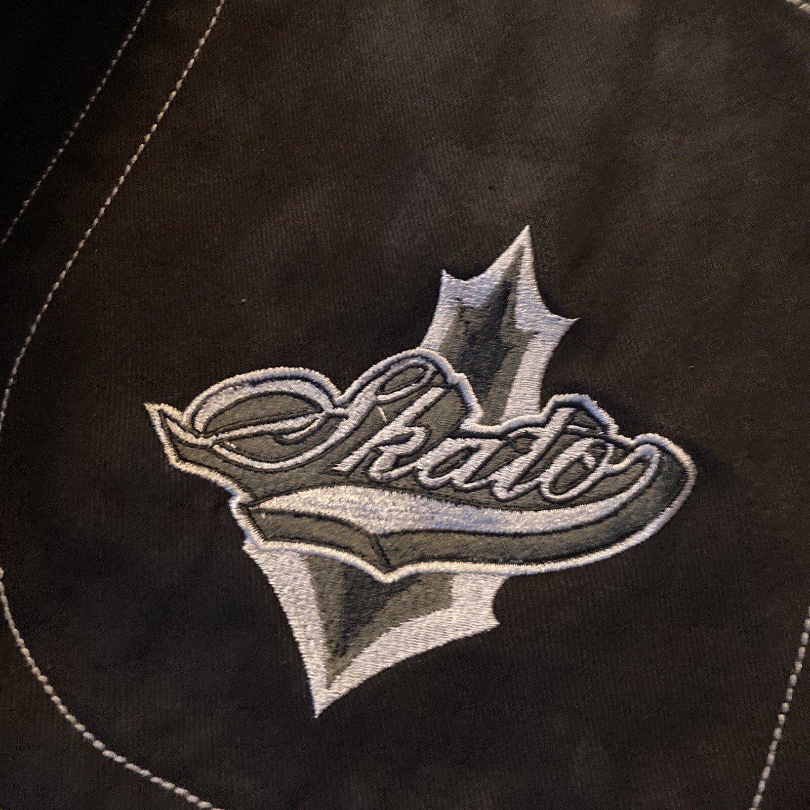 Vintage Y2K Skato Baggy Jeans 36x30 Virgin Mary Wide-Leg Black JNCO ...