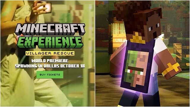 Official Minecraft Experience Cape Code Villager Rescue (Quick Digital ...