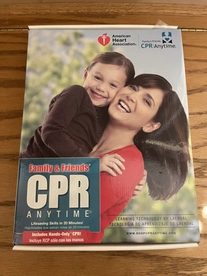 American Heart Association Family and Friends CPR Training Kit Learn ...