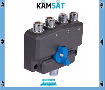 Antenna Switches Watson CX-SW4N - 4 Way N-Type Coax Switch Type 5 x N ...