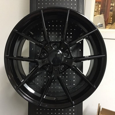 19" M3 CS GLOSS BLACK WHEELS RIMS FITS BMW 3 SERIES 323I 325I 328I 330I ...