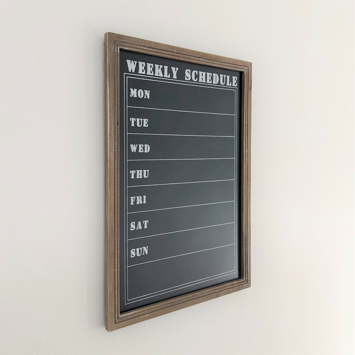 Weekly Menu Chalkboard