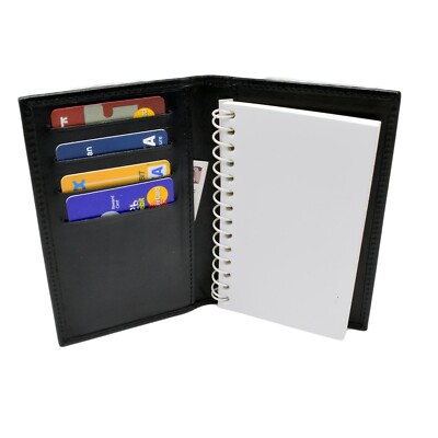 Police Leather Pocket Notebook Note Pad Black Book Style Duty Memo Book ...
