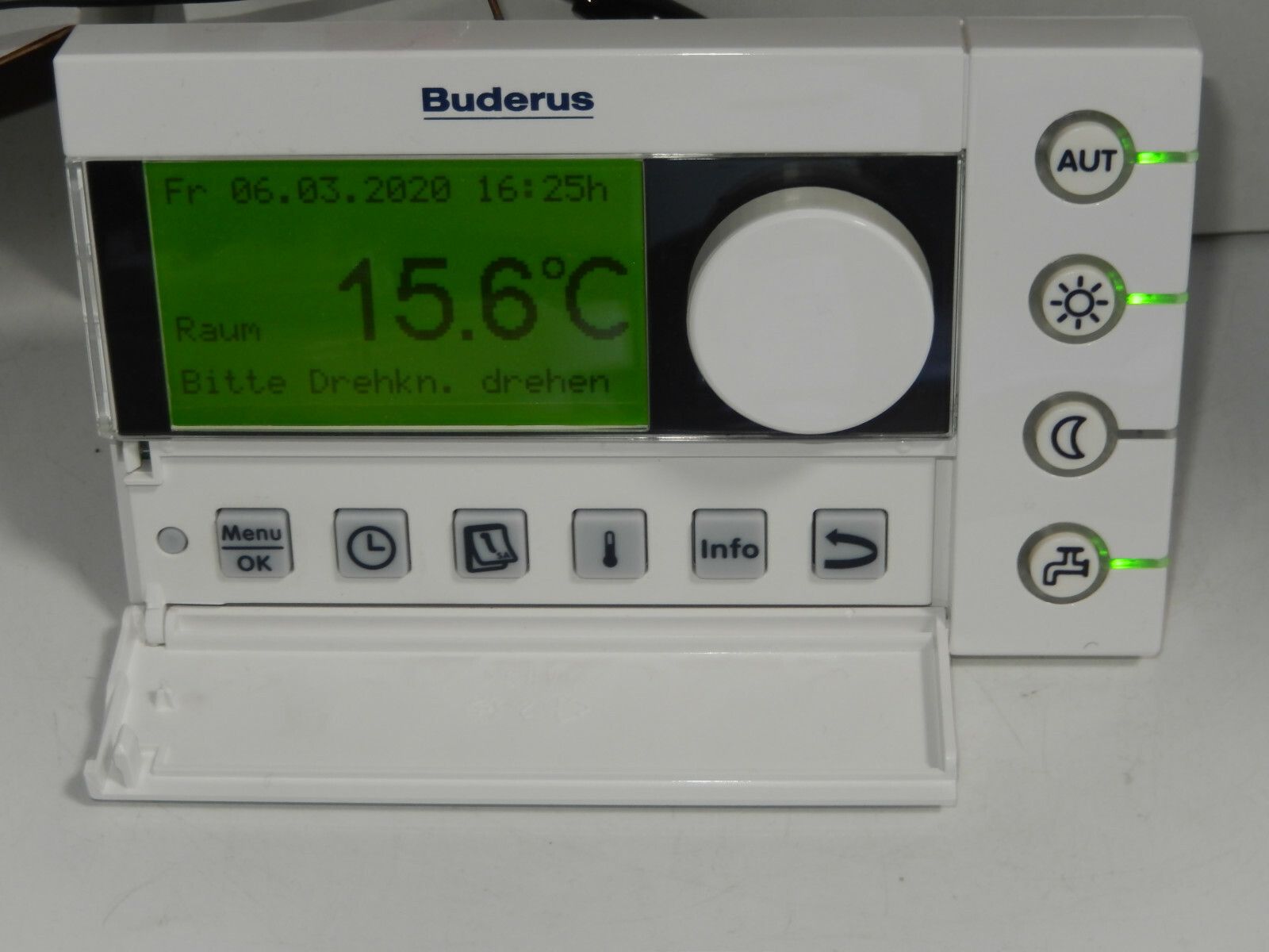 BUDERUS RC35*Lol/1201 oder RC35* EMS Raumcontroller, geprüft, sehr ...