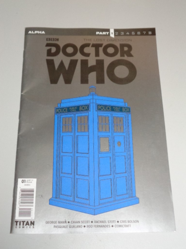 DOCTOR WHO ALPHA #1 LOST DIMENSION TITAN COMICS COVER A SEPTEMBER 2017 ...