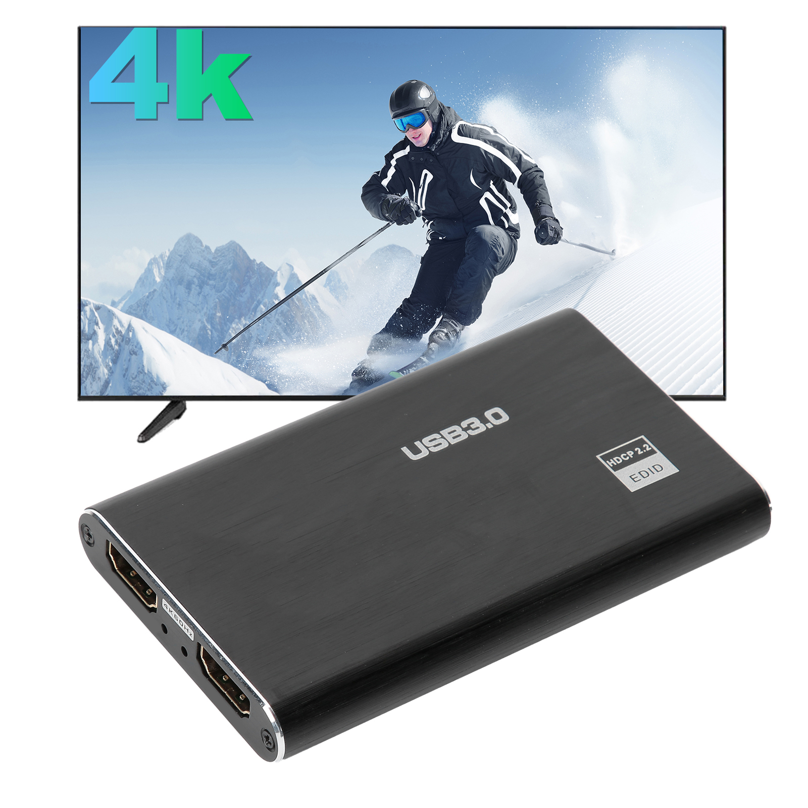 Game Recording Live Streaming Box Video Collect Card USB3.0 4K 1080P Re ...