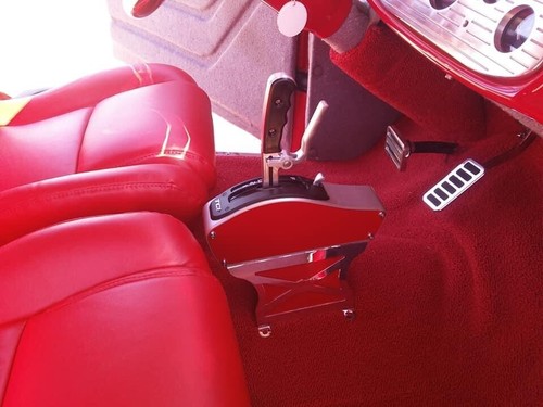 Sheldon Machine 3.5 in. Tall Tunnel Mount Shifter Stand B&M, Hurst, TCI ...