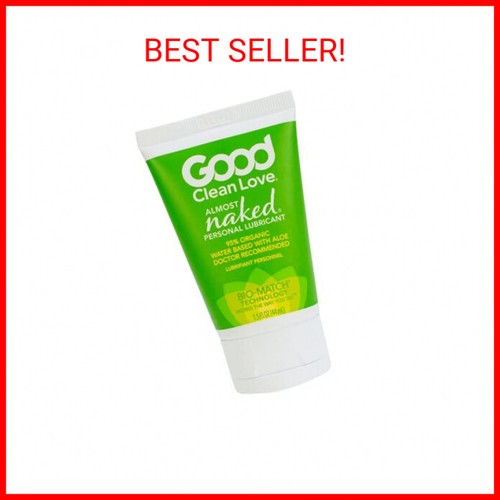 Good Clean Love Almost Naked Personal Lubricant, Organic Water-Based ...