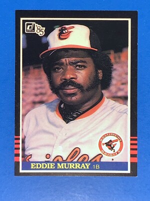 1985 Donruss Eddie Murray Baseball Card #47 Baltimore Orioles Set Break ...