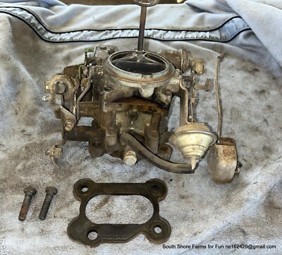 ROCHESTER 2-BARREL CARBURETOR 2GV 7043105 73 CHEVY GMC TRUCK V-8 ...