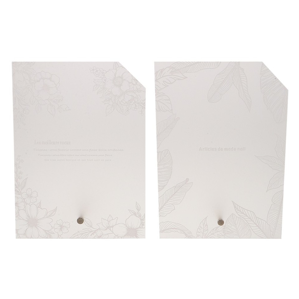 2pcs Nail Color Display: Nail Display Stand Matte Board - Manicure ...