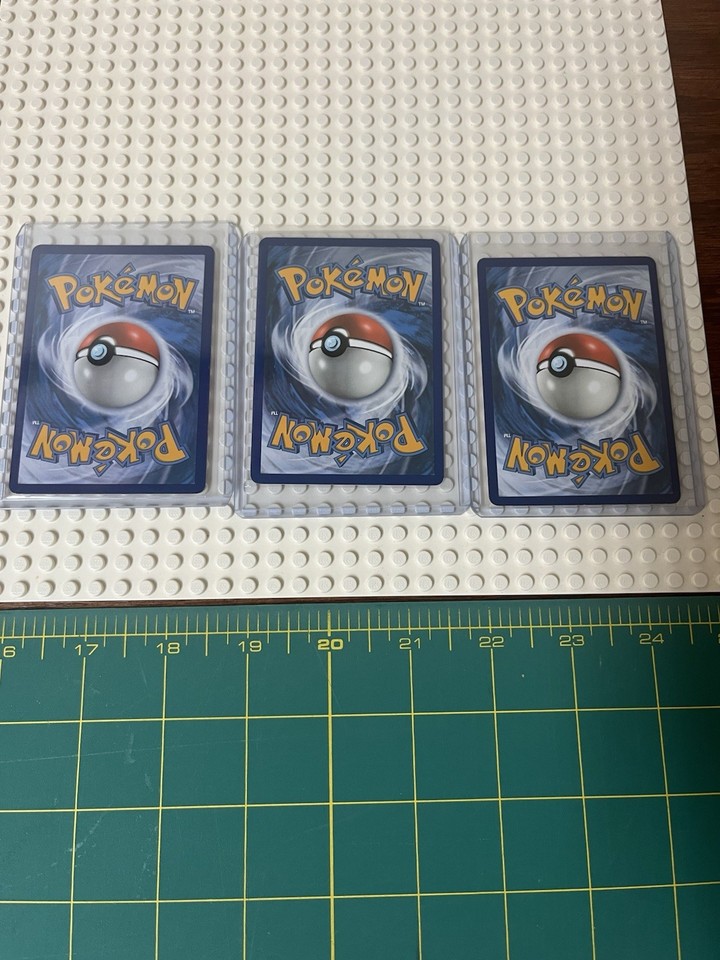 Pokémon Custom Card Lot of 3 Charizard Mewtwo and Entei Cards Non Holo ...