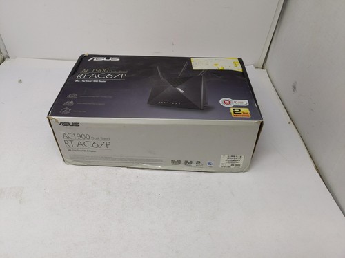 ASUS RT-AC67P AC1900 Dual-Band WiFi Router VPN MU-MIMO AiRadar Parental ...