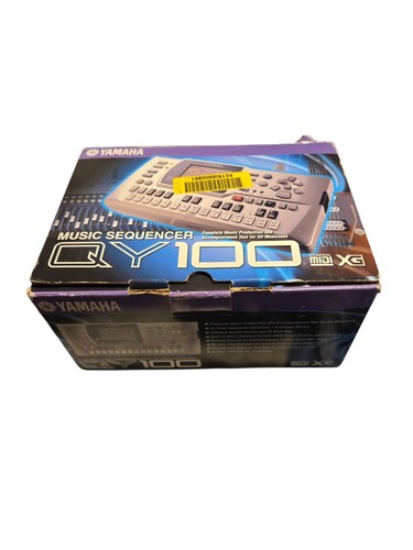 YAMAHA QY100 Music Sequencer Sampler Sound Module MIDI QY 100 Tested ...