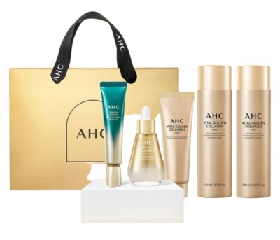 AHC Vital Golden Collagen Skin care eye cream Special set K-beauty | eBay