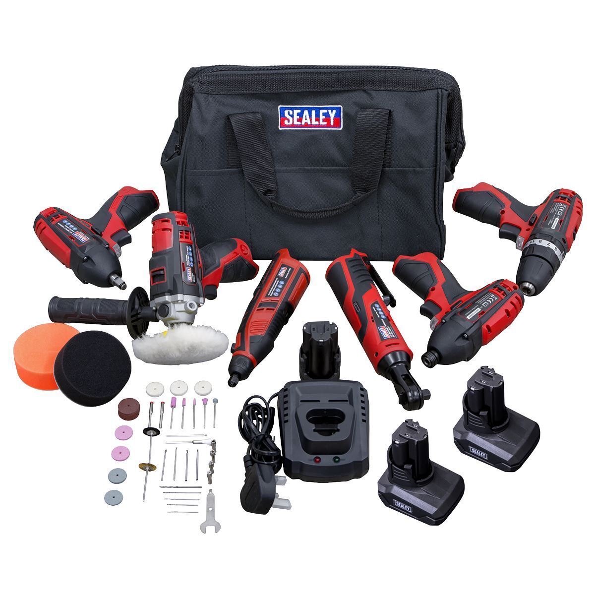 Sealey CP1200COMBO2B 12V Power Tool Kit for sale online | eBay