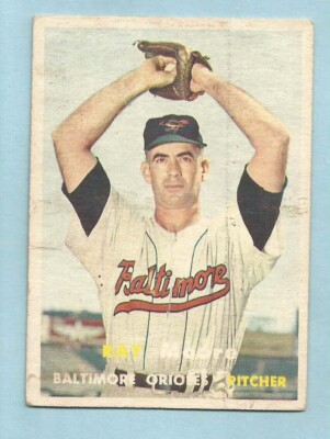 1957 Topps Baseball Ray Moore #106 Baltimore Orioles EX+ **2 | eBay