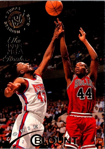 1994 Stadium Club Super Teams NBA Finals Corie Blount #156 Chicago ...