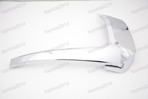 LEFT chrome front bumper trim center 6407A145 For Mitsubishi Outlander ...