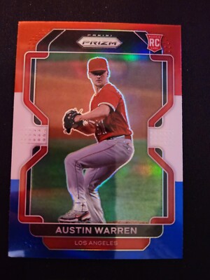 2022 Panini Prizm #187 Austin Warren Red/White/Blue Prizm | eBay
